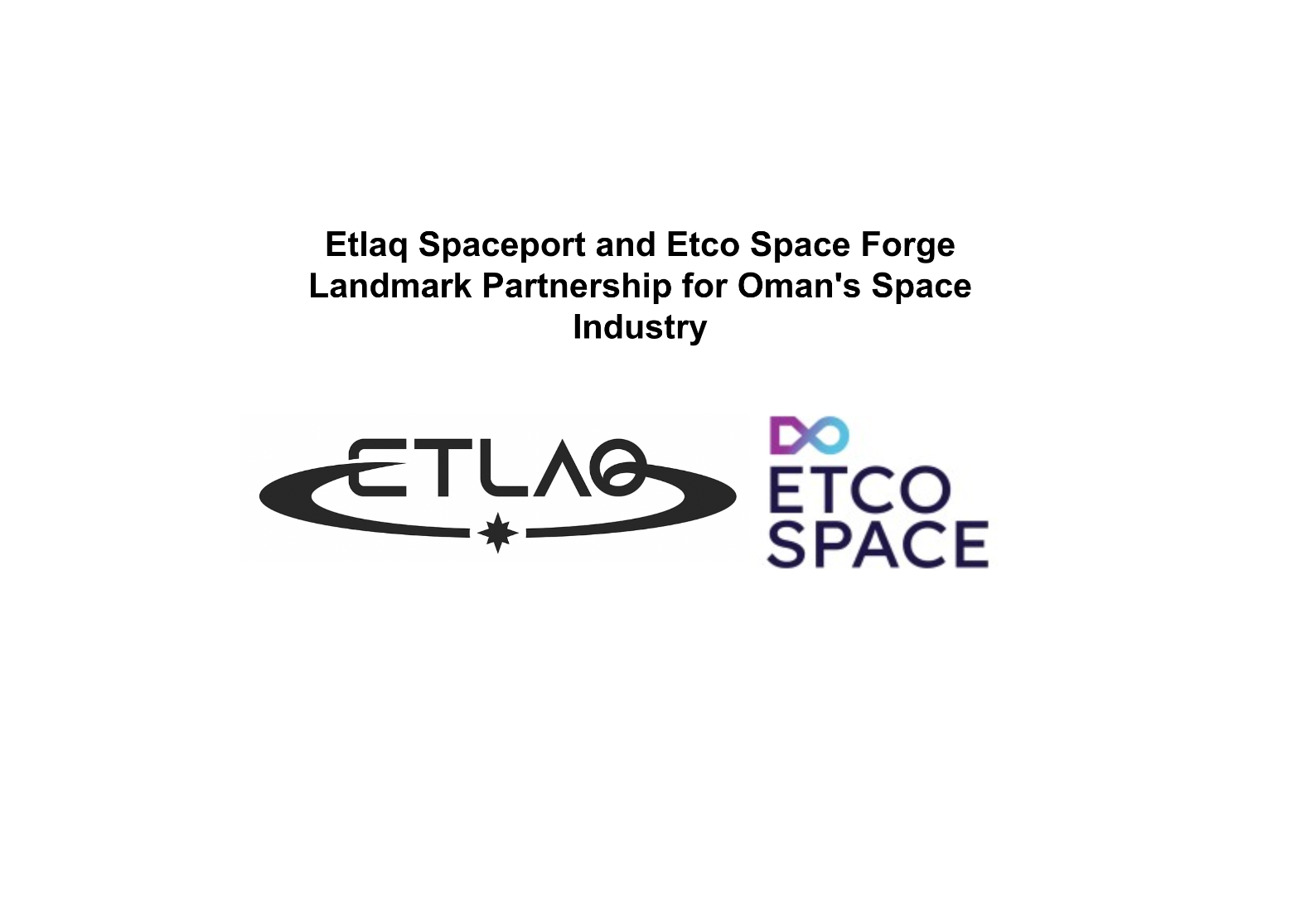 Oman's Space Industry Takes a Leap Forward with Landmark Partnership ...